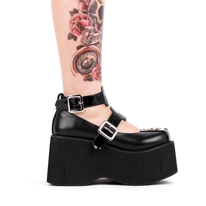 Gothic Shoe with Heels Large Size - L'Antre Gothic & L'Antre Gothique