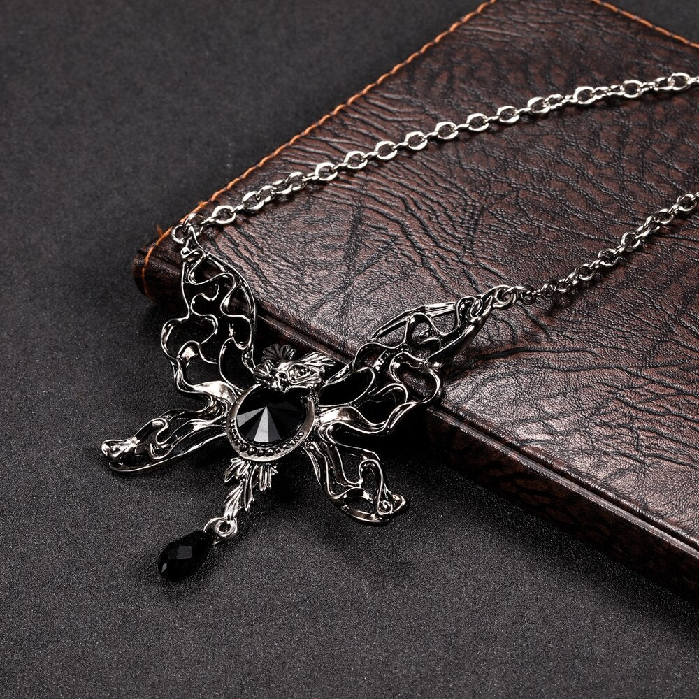 Gothic Butterfly Necklaces - L'Antre Gothique