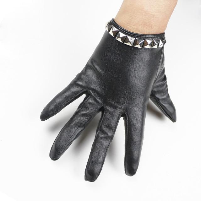 Gant Gothique Avec Rivet - L'Antre Gothique